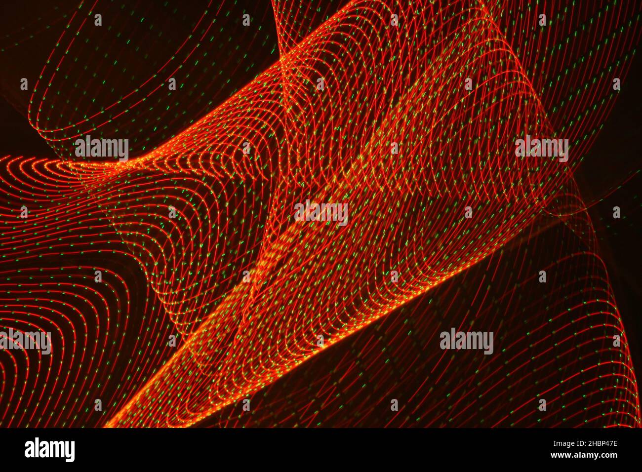 Red Techno Background