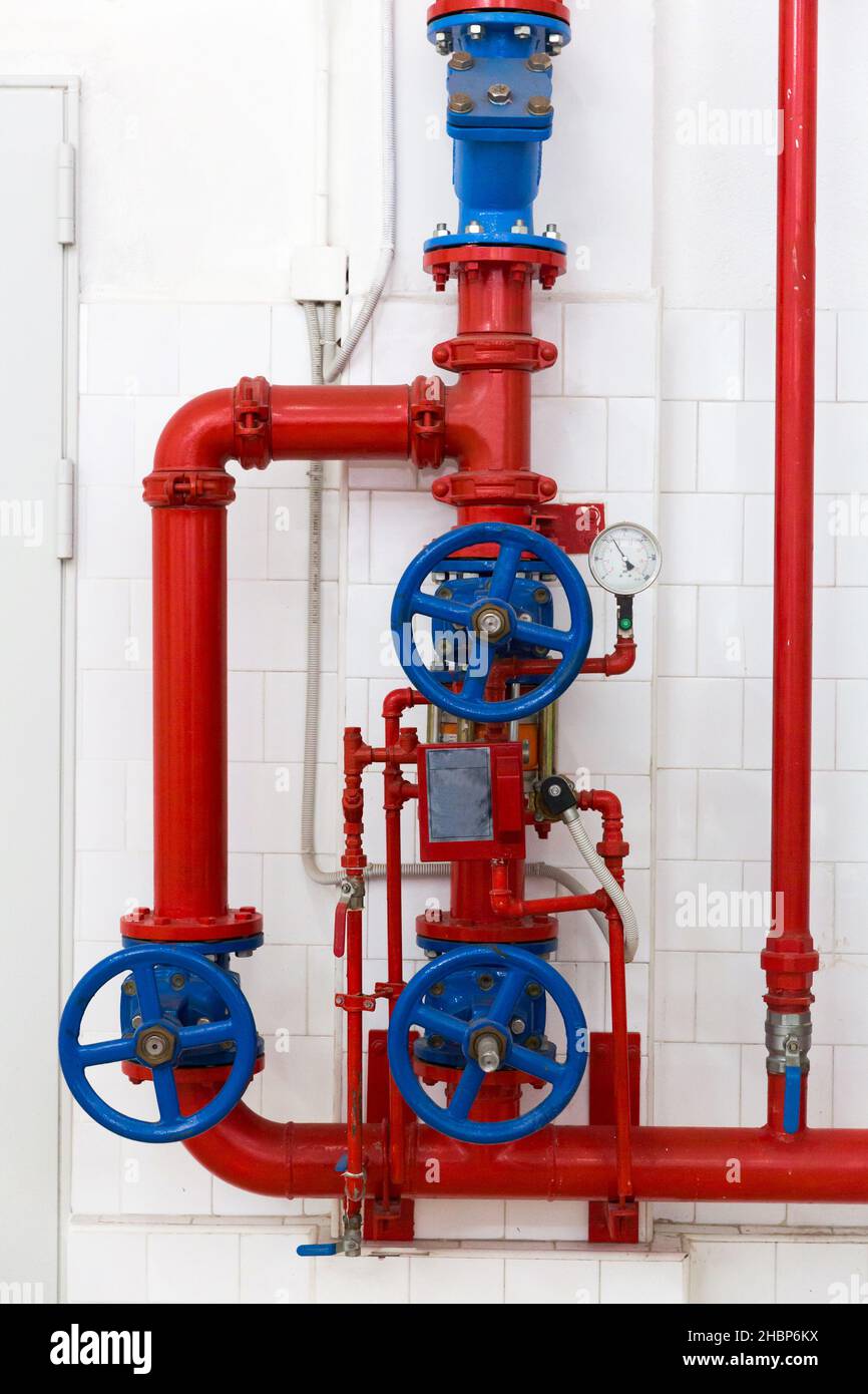 Protection system pipeline construction line hi-res stock photography ...