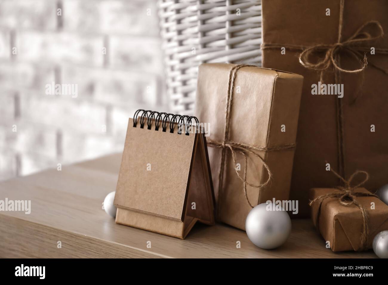 Flip calendar christmas decor hi-res stock photography and images - Alamy