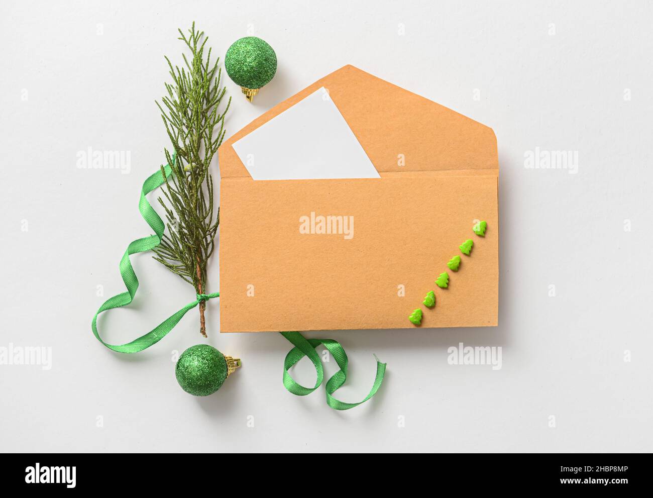 Envelope christmas decorations on hi-res stock photography and images ...