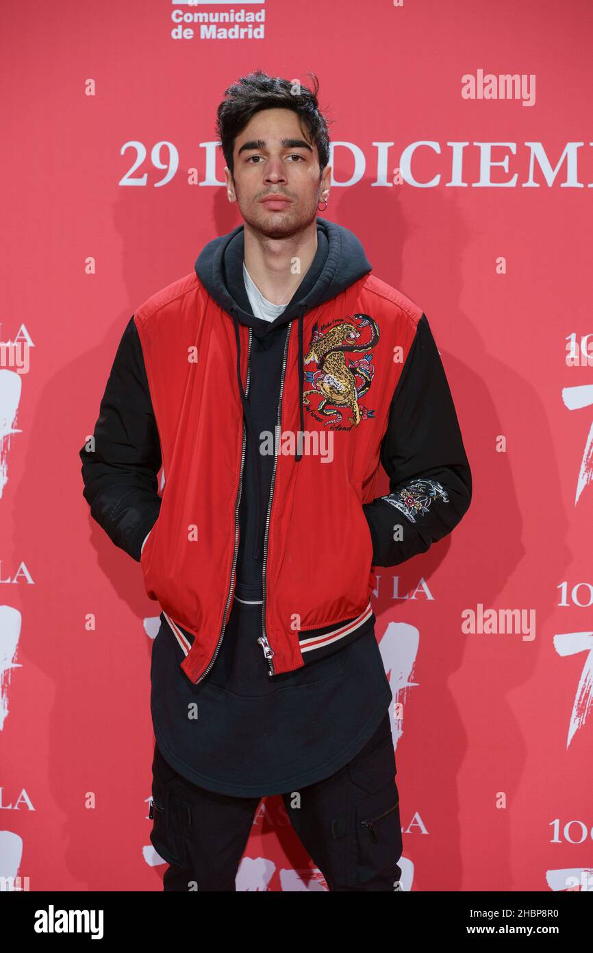 Madrid, Spain. 20th Dec, 2021. Eduardo Chapero attends the '100 Dias ...