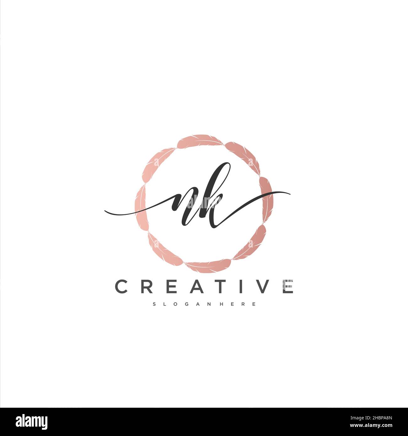 Logo nk Stock Vector Images - Alamy