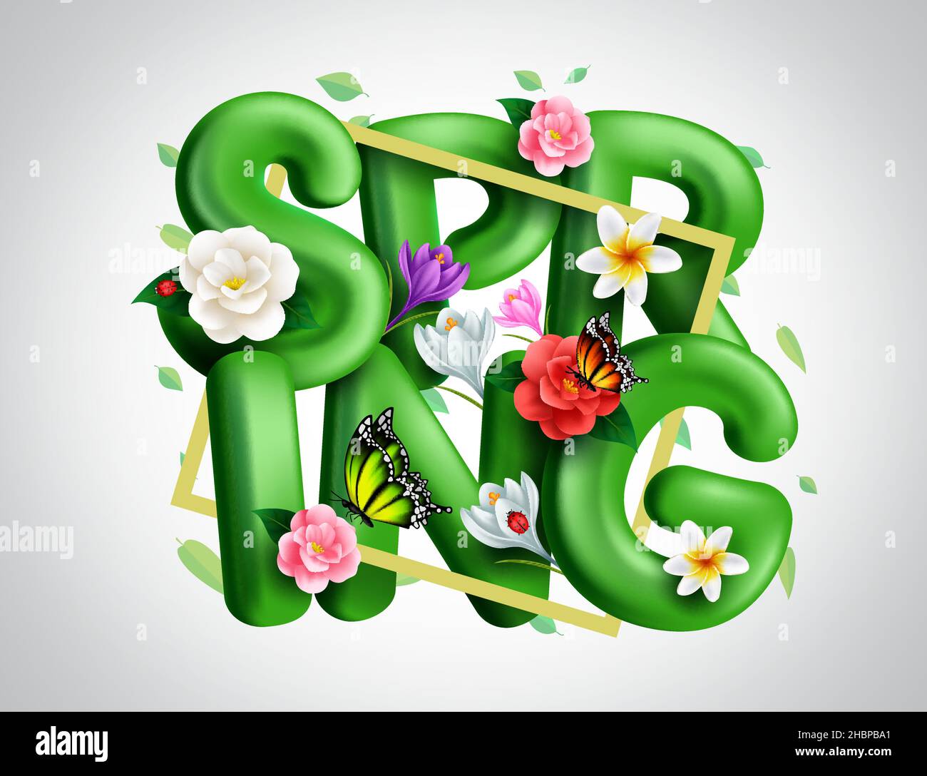 Boarder plants Stock Vector Images - Alamy