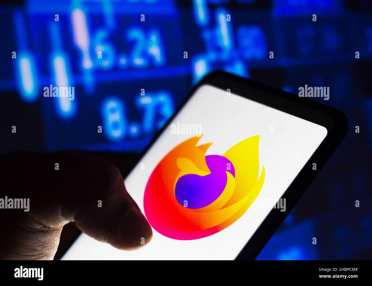 Firefox logo hi-res stock photography and images - Alamy