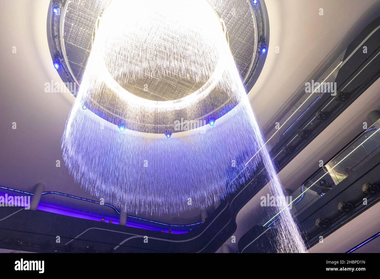 Waterfall installation hi-res stock photography and images - Alamy