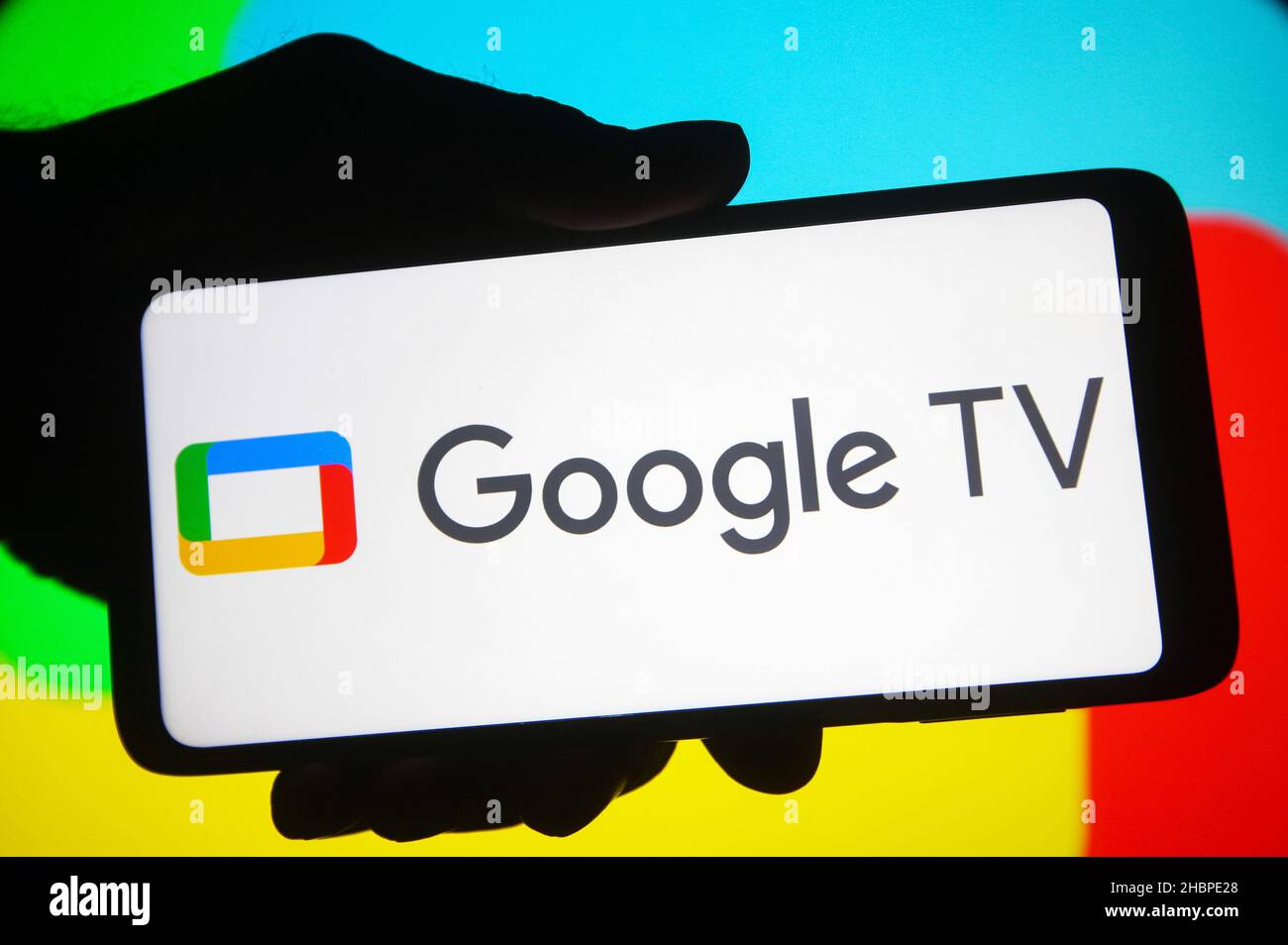 Logo google tv hi-res stock photography and images - Alamy