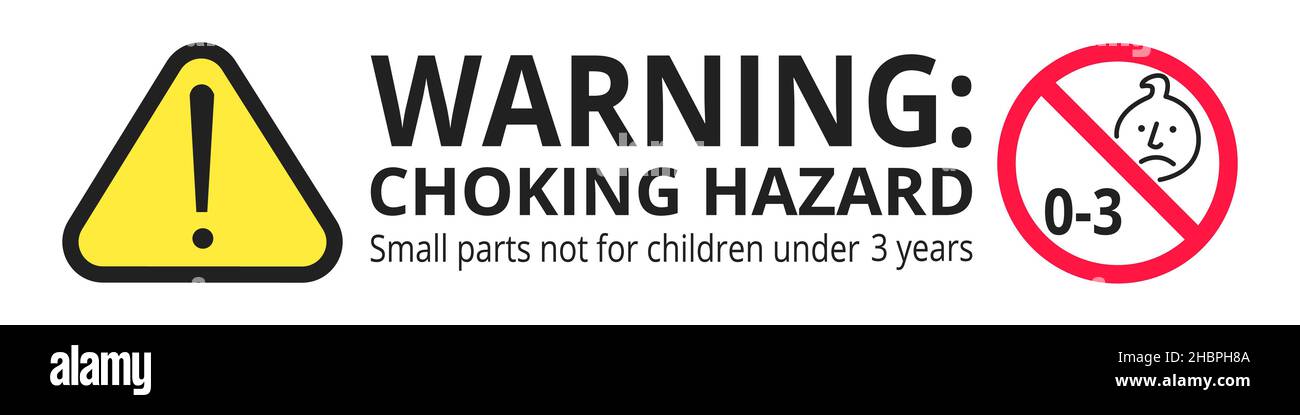 Warning choking hazard small parts for children under years hi-res ...