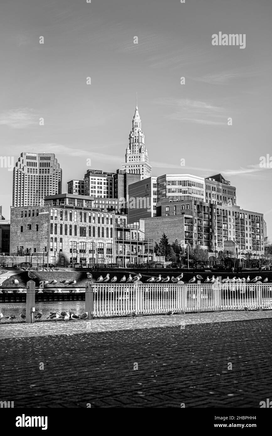 Terminal Tower in Cleveland Ohio Stock Photo - Alamy