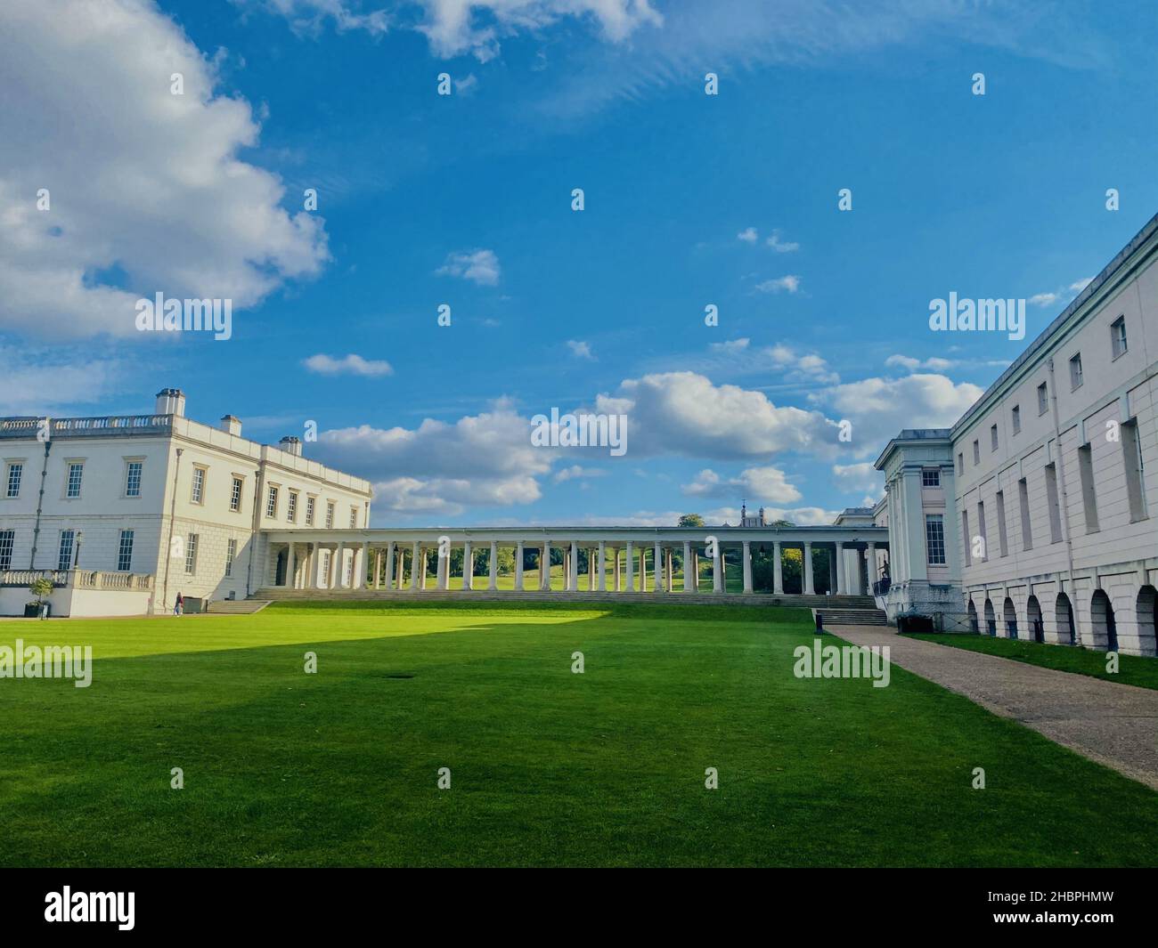 The beautiful view of Greenwich Park in Welling, UK Stock Photo - Alamy