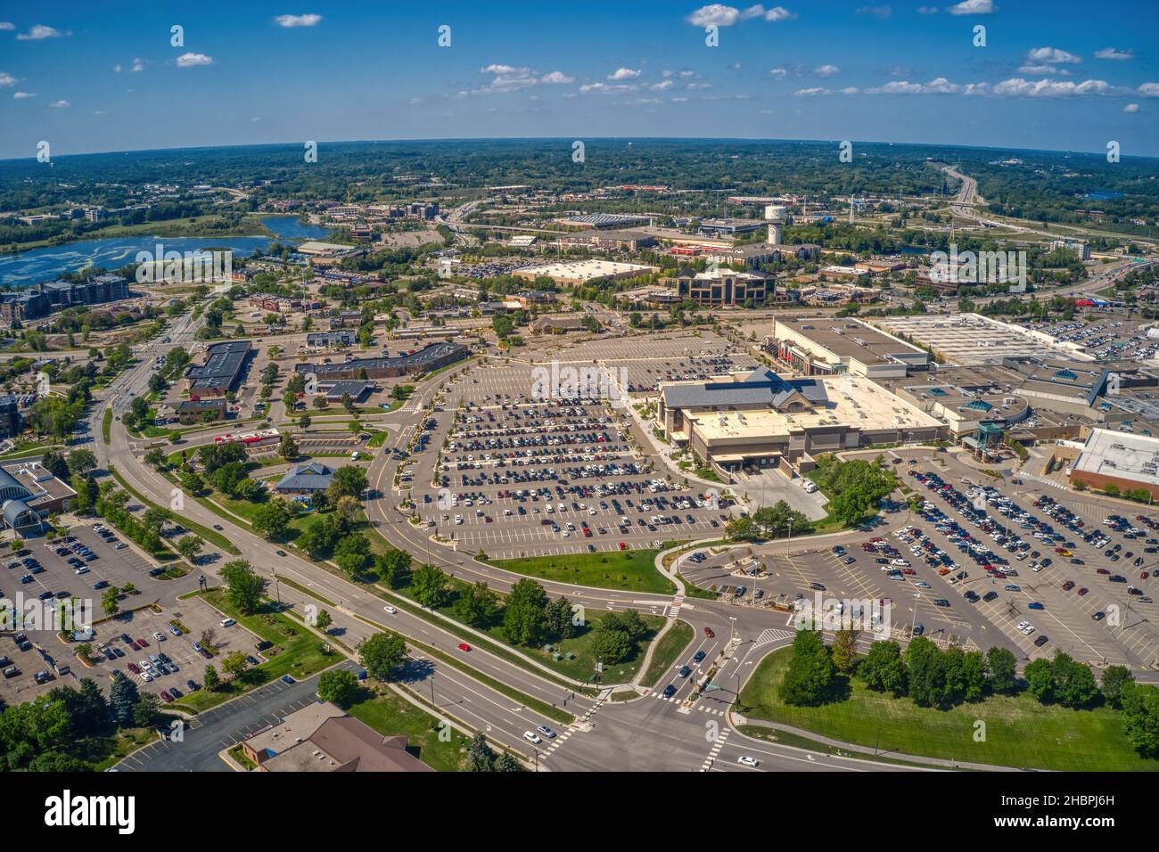 Eden prairie aerial hi-res stock photography and images - Alamy