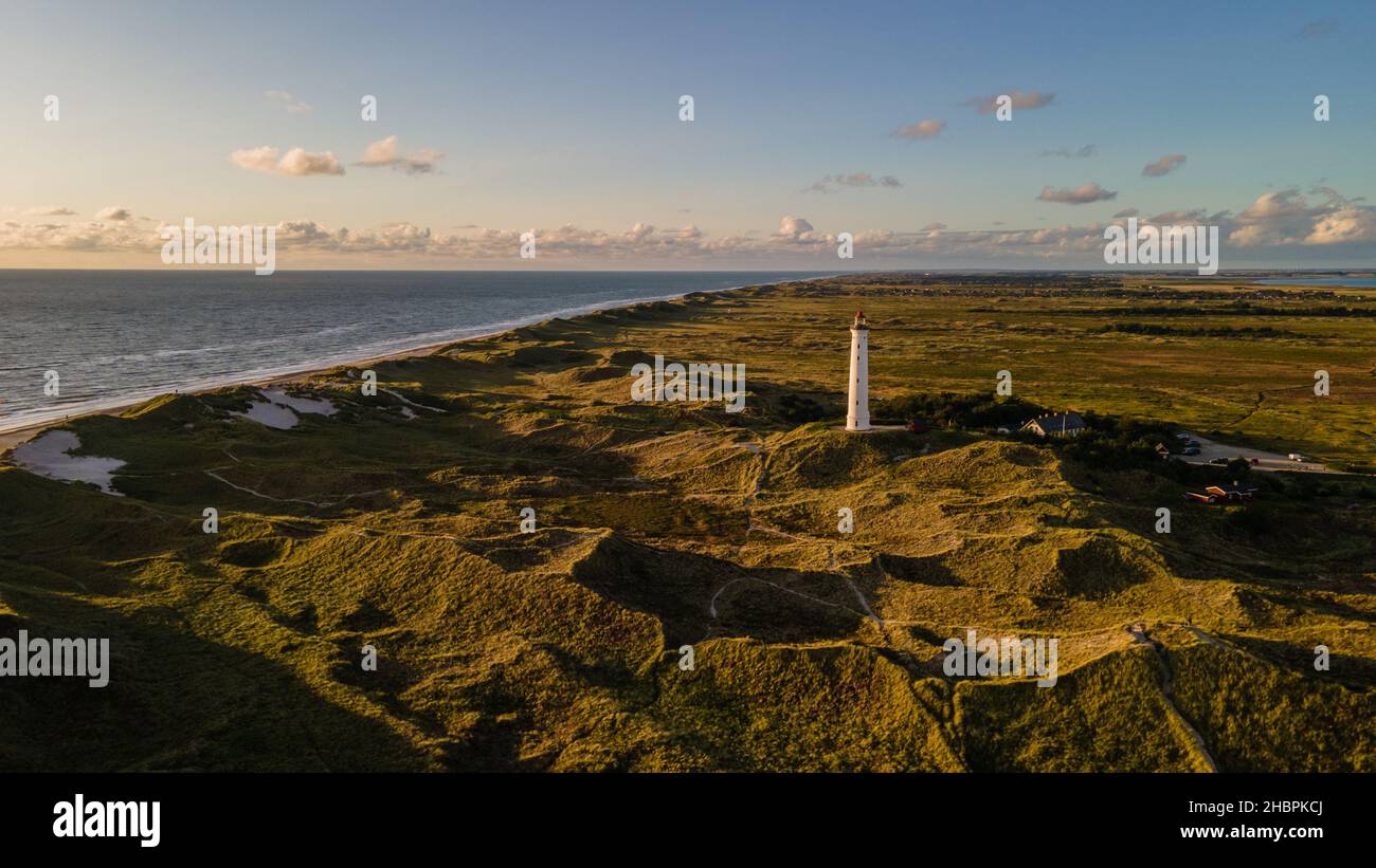 Lyngvig lighthouse in denmark hi-res stock photography and images - Alamy