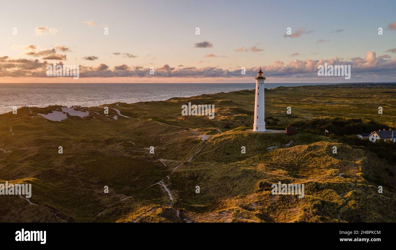 Lyngvig lighthouse in denmark hi-res stock photography and images - Alamy