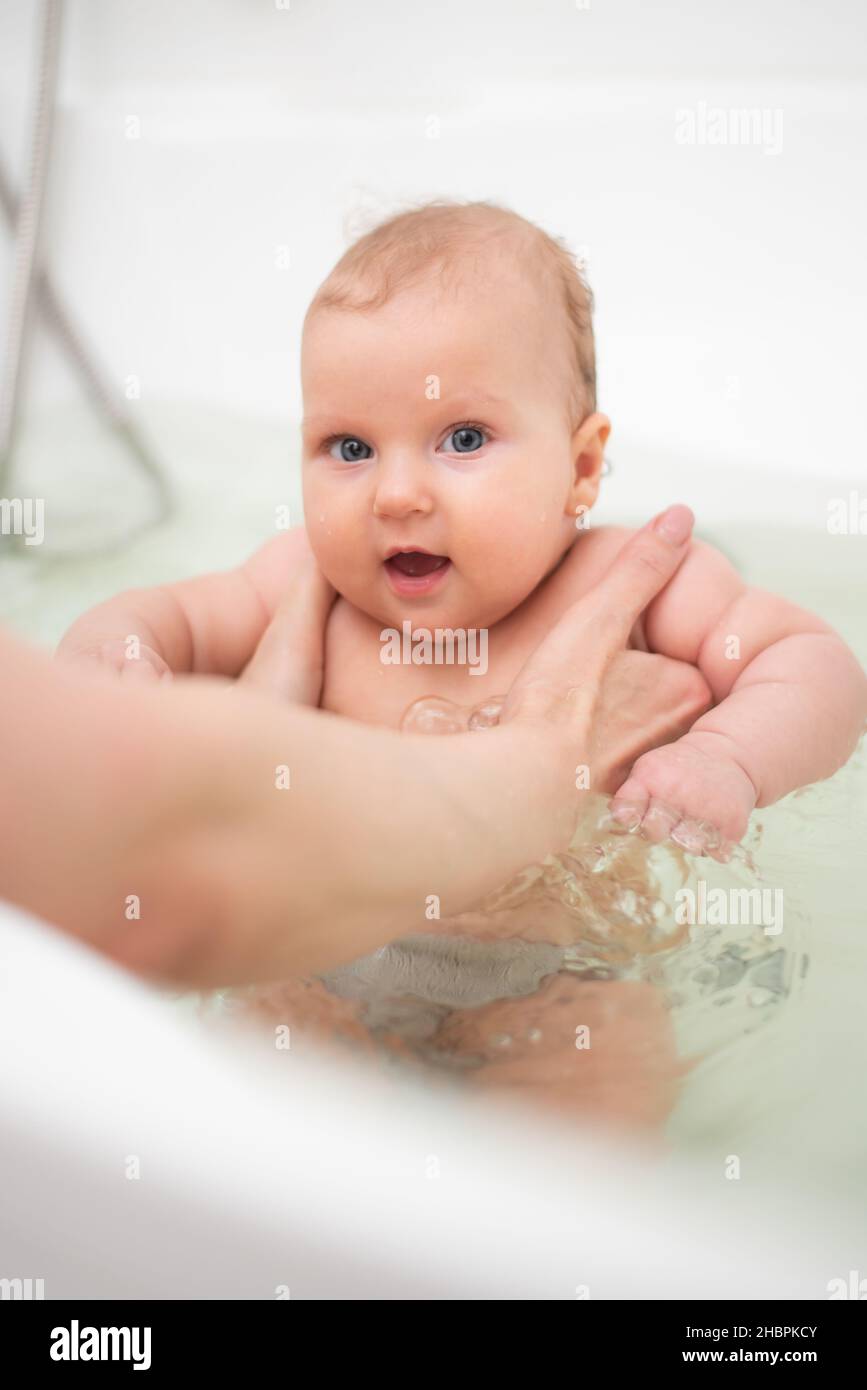 Enjoy hygiene infant hi-res stock photography and images - Alamy