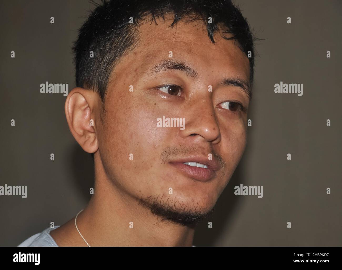 Asian guy face hi-res stock photography and images - Alamy