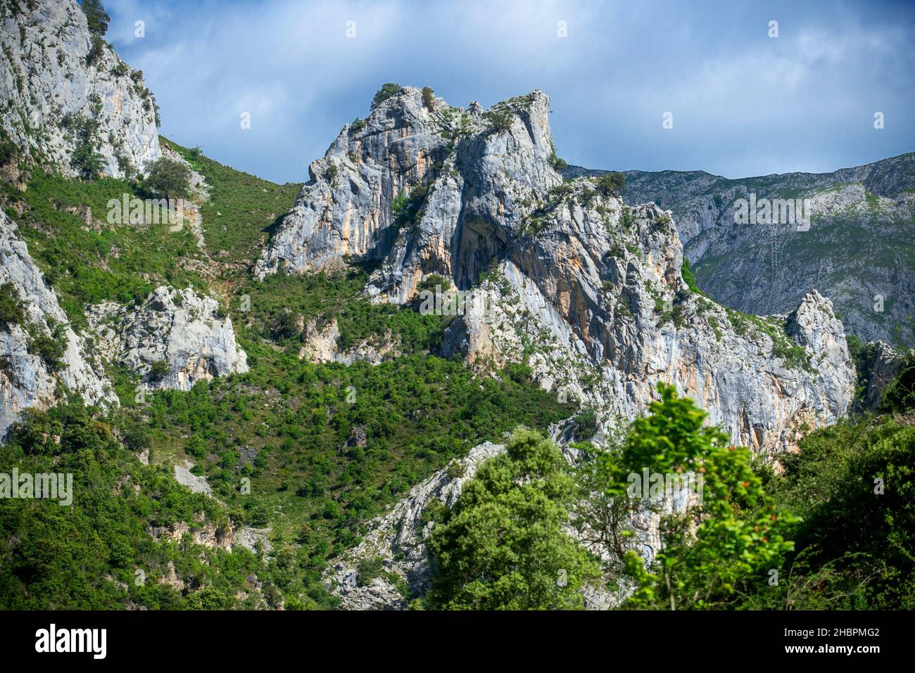 Peaks of Europe Picos de Europa National Park. Lagos de Covadonga ...