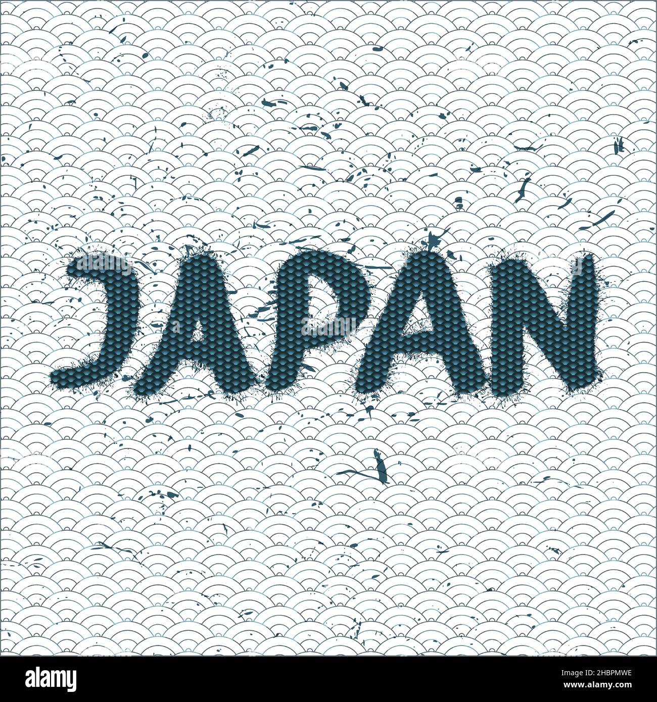 Japanese wave pattern hi-res stock photography and images - Alamy