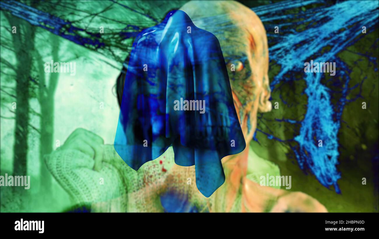 3d illustration - comic style of devilish characters , monsters and ...