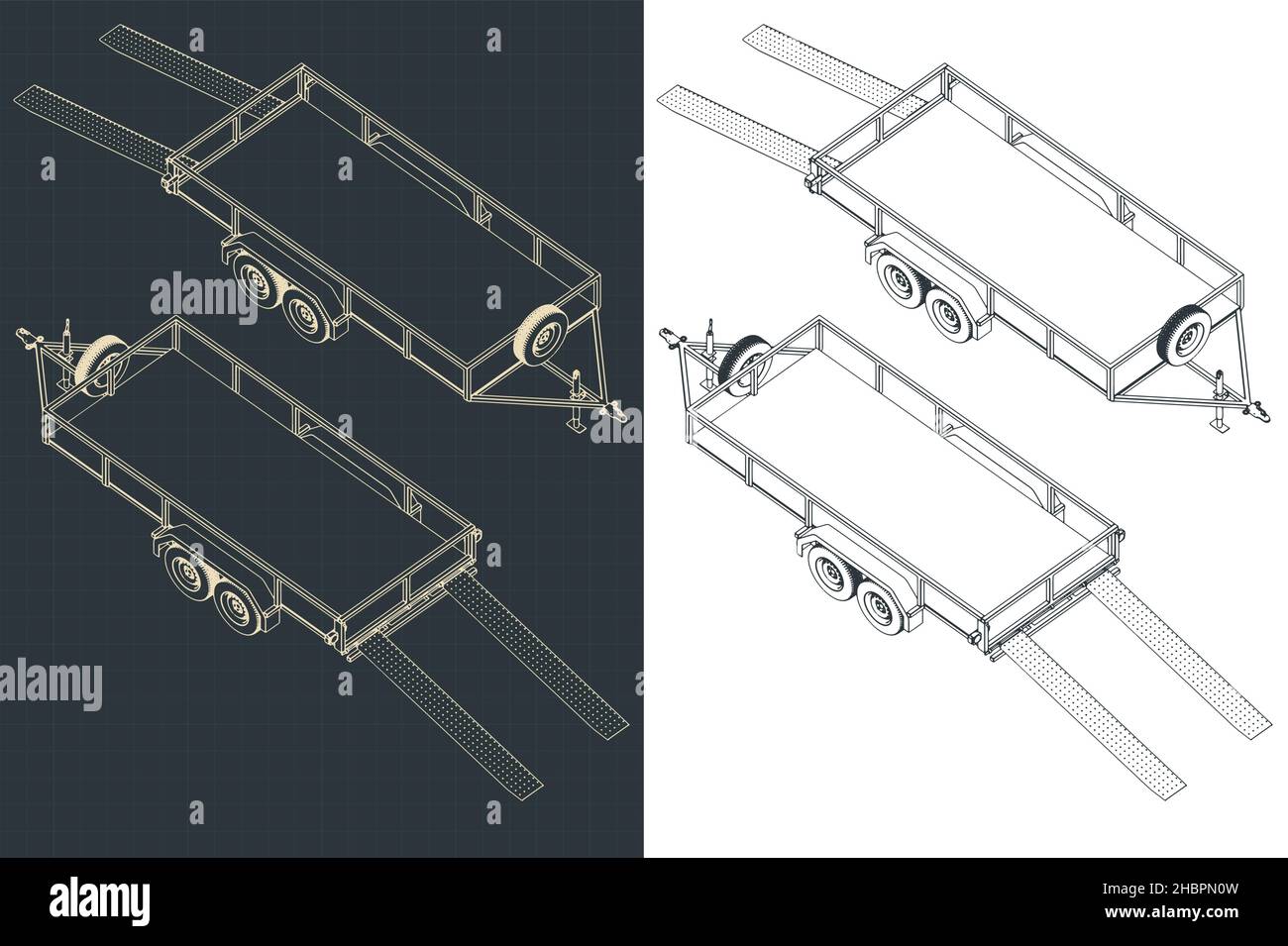 Flatbed vector vectors hi-res stock photography and images - Alamy
