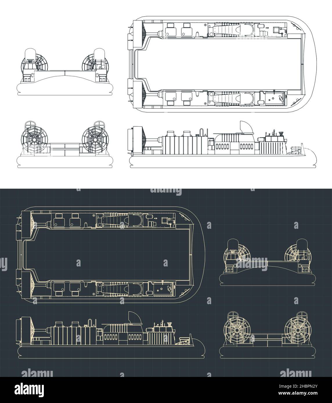Amphibious cargo carrier Stock Vector Images - Alamy