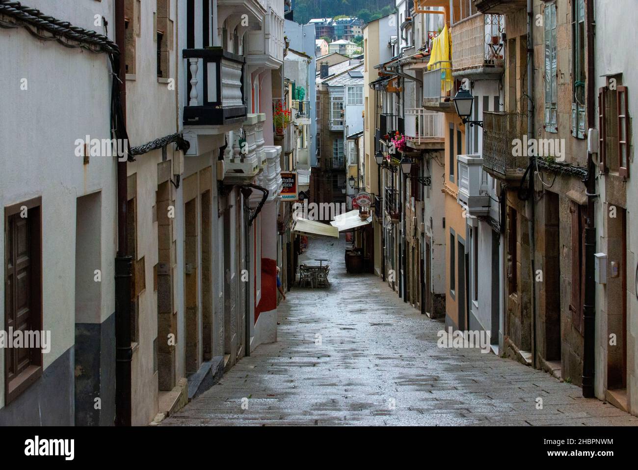 Viveiro old town, Lugo province, Region of Galicia, Spain, Europe Stock ...