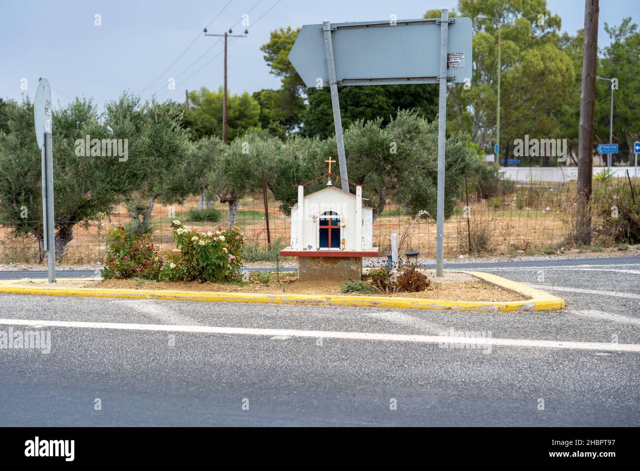 Greek shrine europe hi-res stock photography and images - Alamy