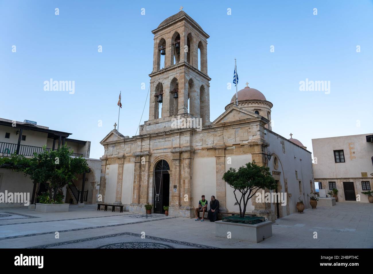 Gonia Odigitria Monastery on Crete, Greece Stock Photo - Alamy