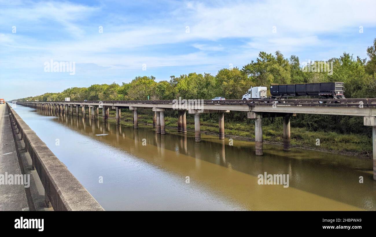 Manchac Swamp Bridge Collapse