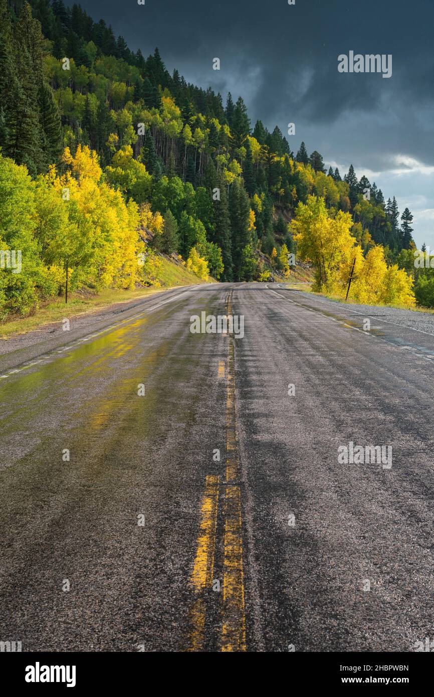 New mexico highway fall hi-res stock photography and images - Alamy
