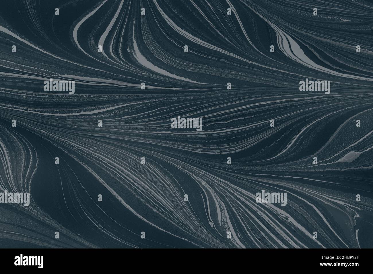 A black and white wave pattern. Textured abstract background. illustration Stock Photo - Alamy