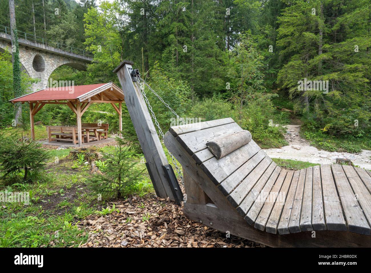 der Weißbach - weiter oben auch Speik genannt - Schlucht mit "wilden ...