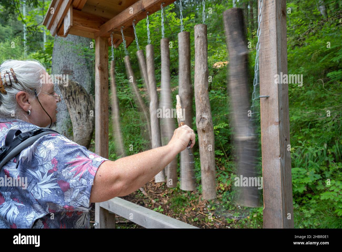 der Weißbach - weiter oben auch Speik genannt - Schlucht mit "wilden ...