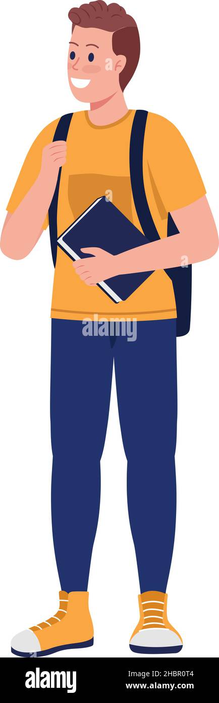 Middle Student Cartoon