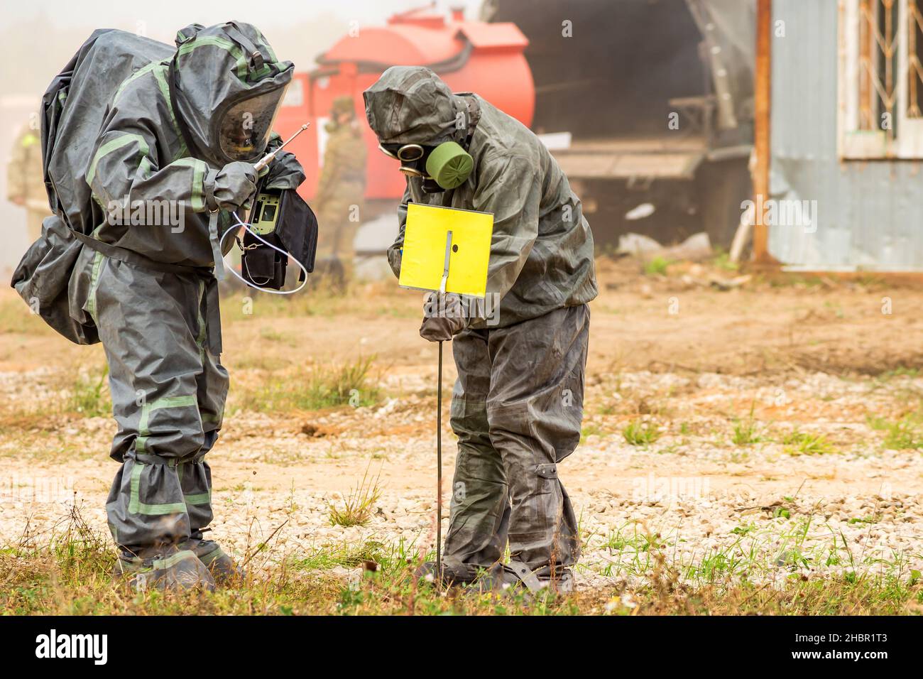 Measurement by the radiation monitoring service of the place of ...