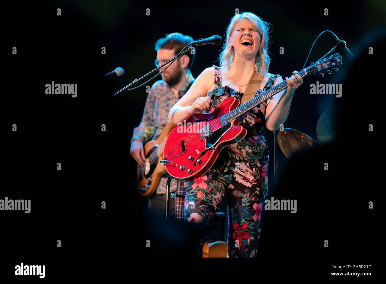 Bergen, Norway. 16th, December 2021. The international band Lilja ...