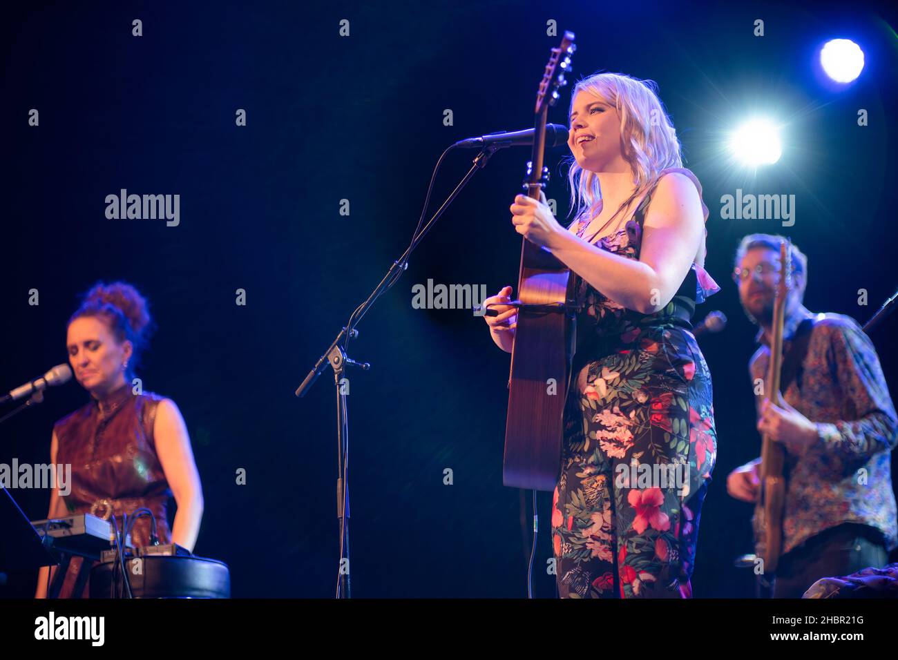 Bergen, Norway. 16th, December 2021. The international band Lilja ...