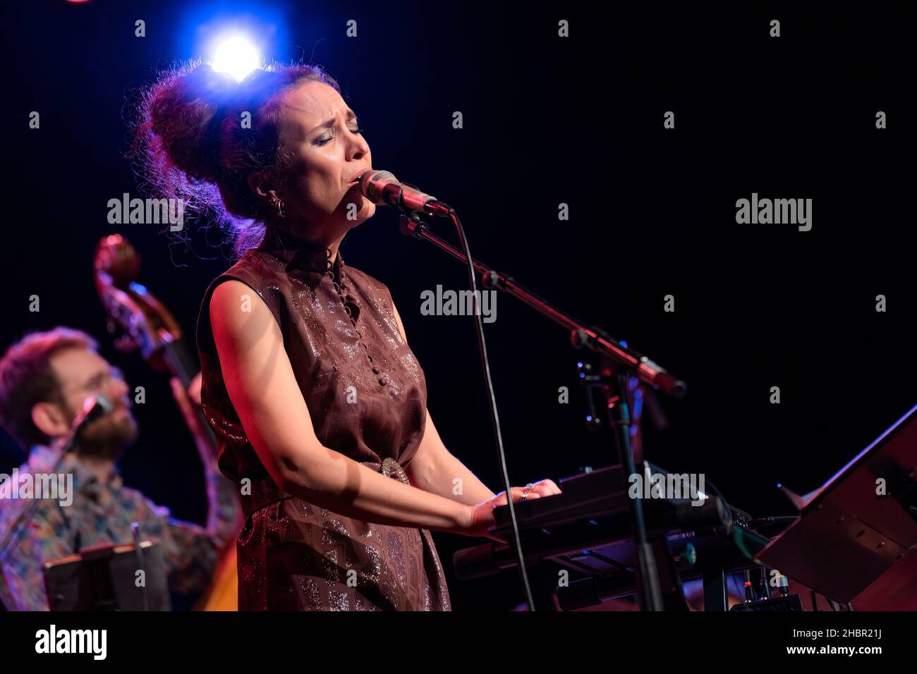 Bergen, Norway. 16th, December 2021. The international band Lilja ...