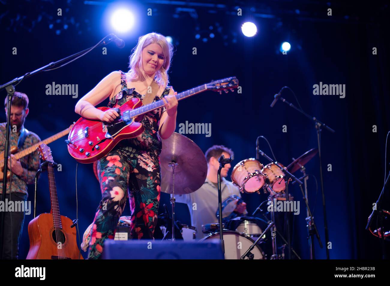 Bergen, Norway. 16th, December 2021. The international band Lilja ...