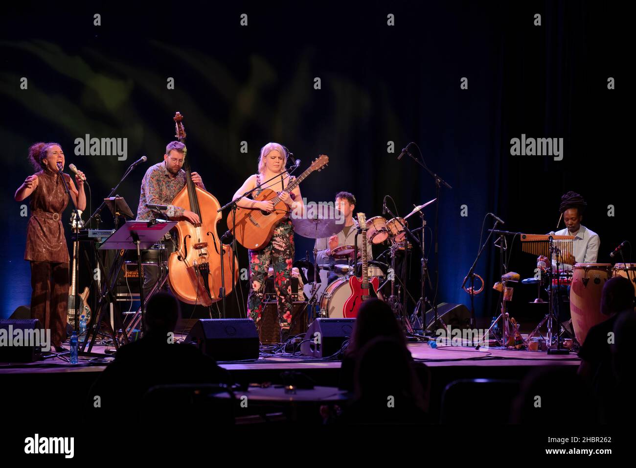 Bergen, Norway. 16th, December 2021. The international band Lilja ...