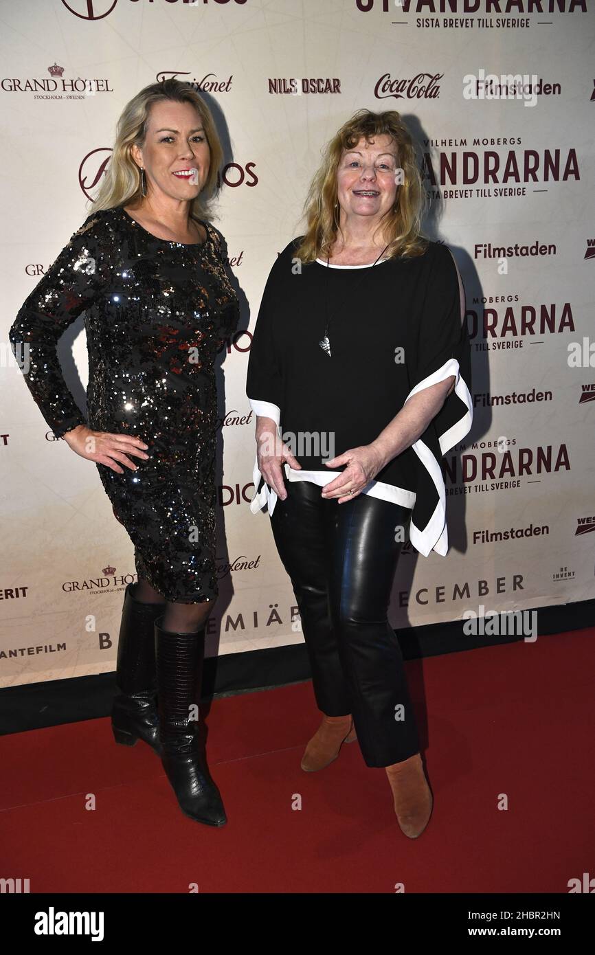 Inger nilsson pippi longstocking left arrives premiere emigrants in ...