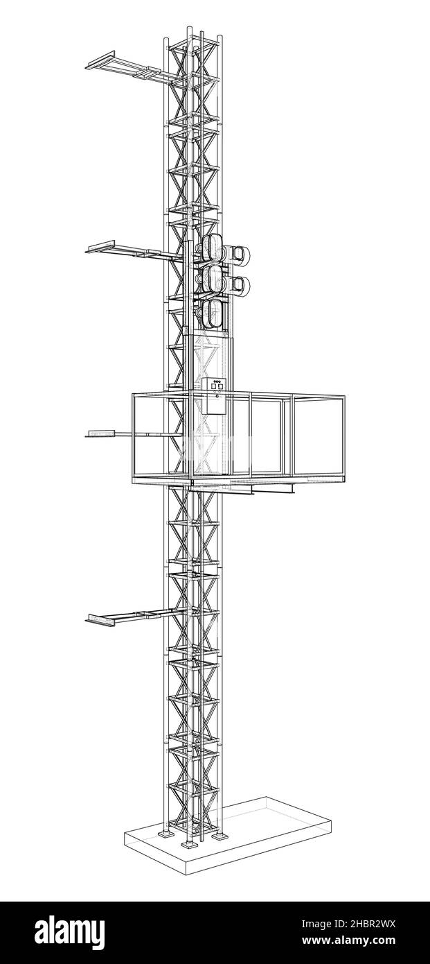 Lifts elevator Cut Out Stock Images & Pictures - Alamy