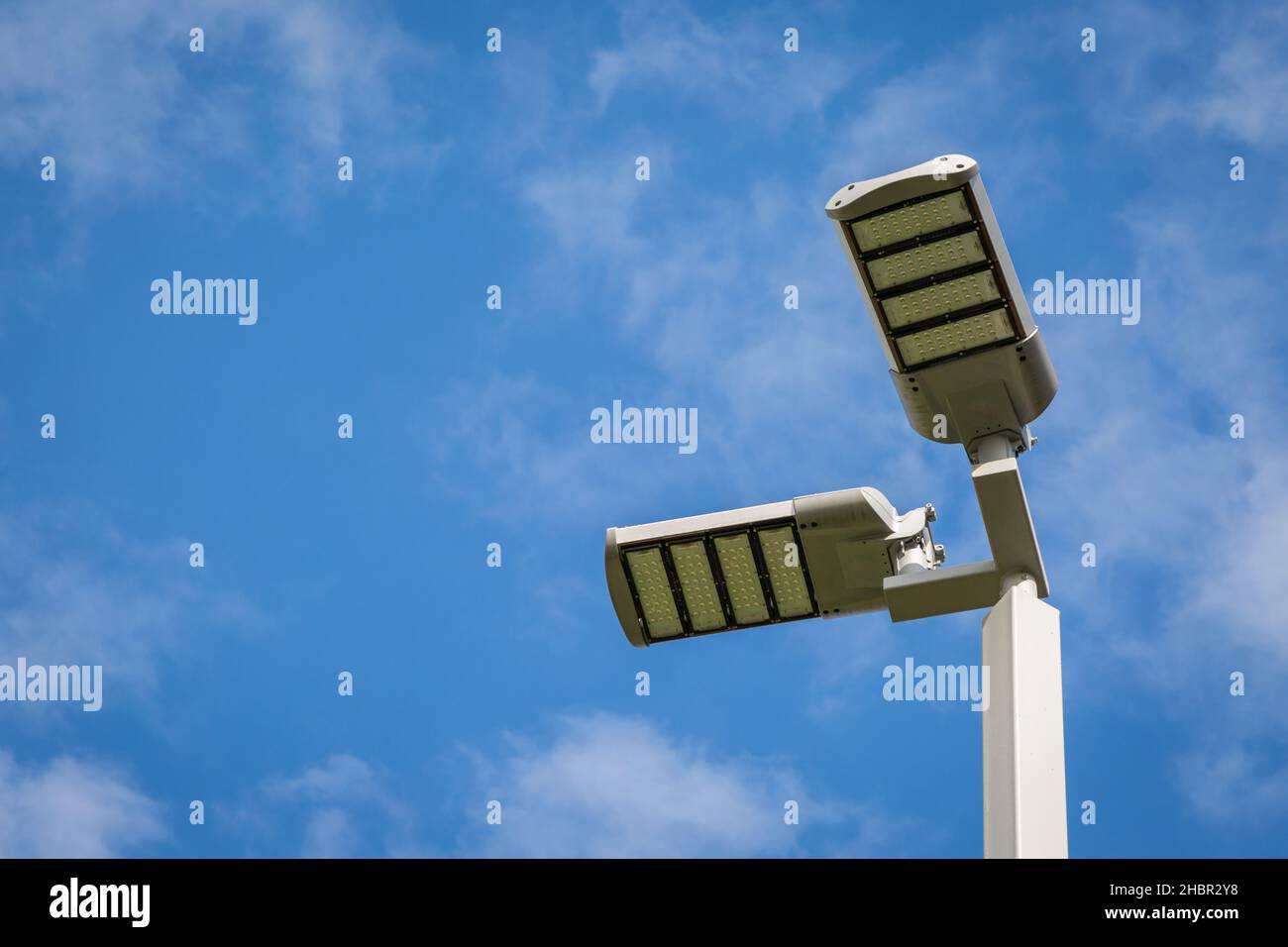 Led lighting pole new hi-res stock photography and images - Alamy
