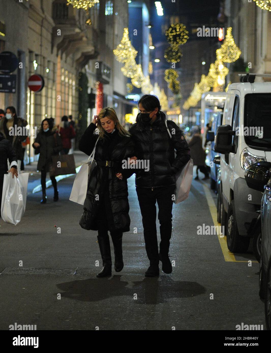 Milan, Simone Inzaghi, coach of the new league leaders INTER, arrives ...