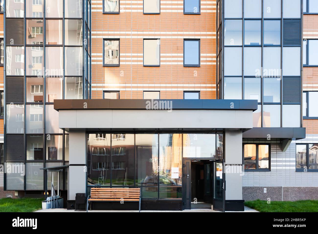 Apartment Building Entrance Design