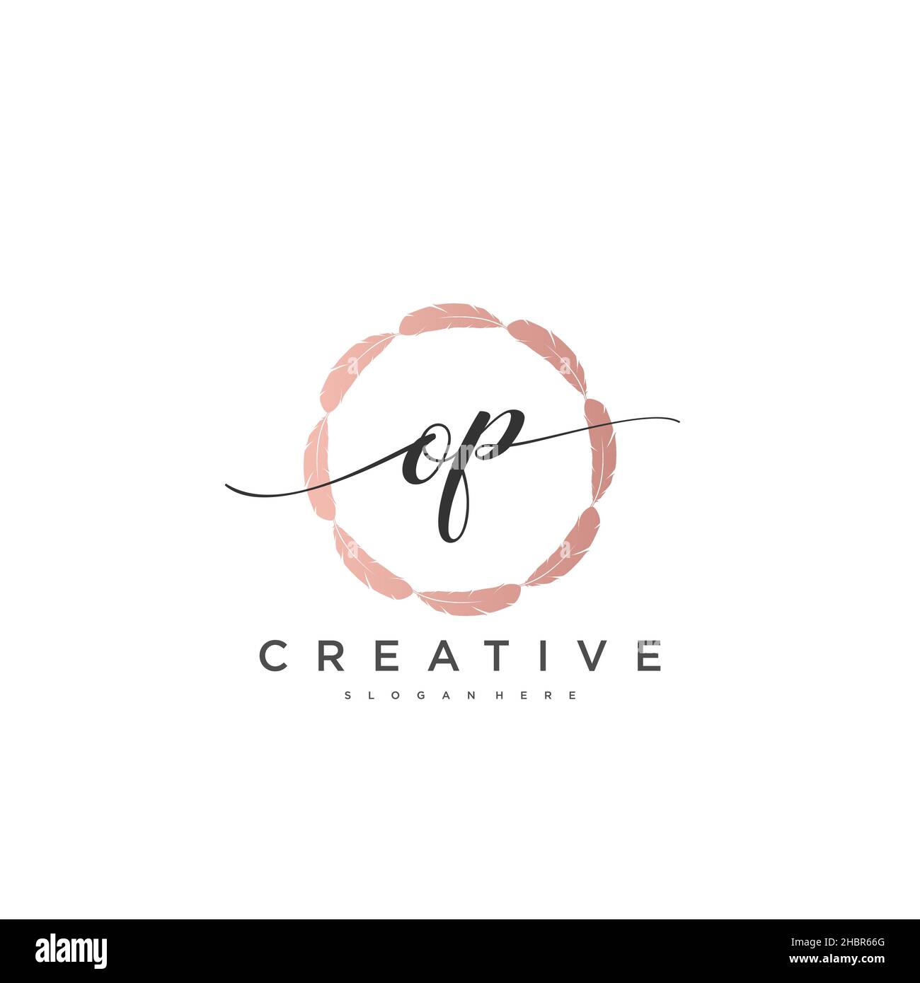 Logo op vector vectors hi-res stock photography and images - Alamy