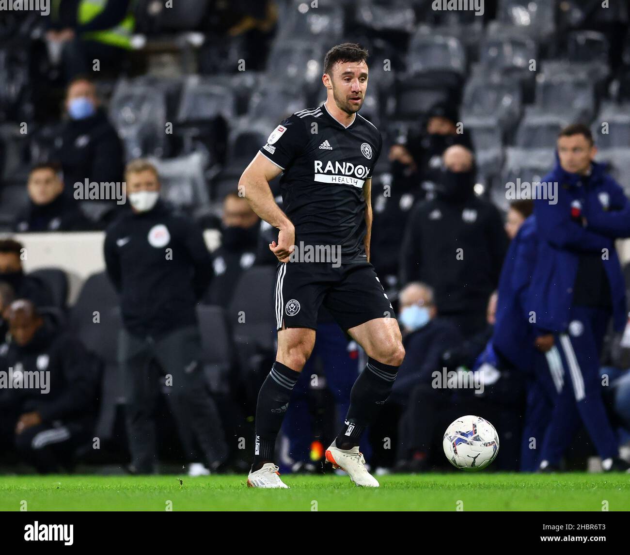 London, UK. 20th Dec, 2021. Enda Stevens of Sheffield Utd during the ...