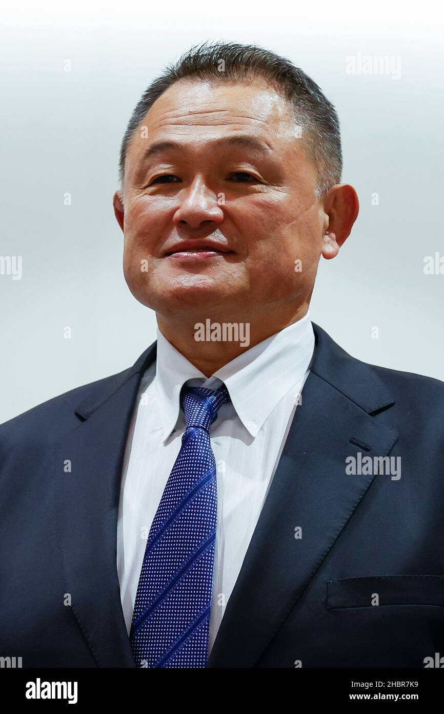 Tokyo, Japan. 21st Dec, 2021. Yasuhiro Yamashita President of the ...