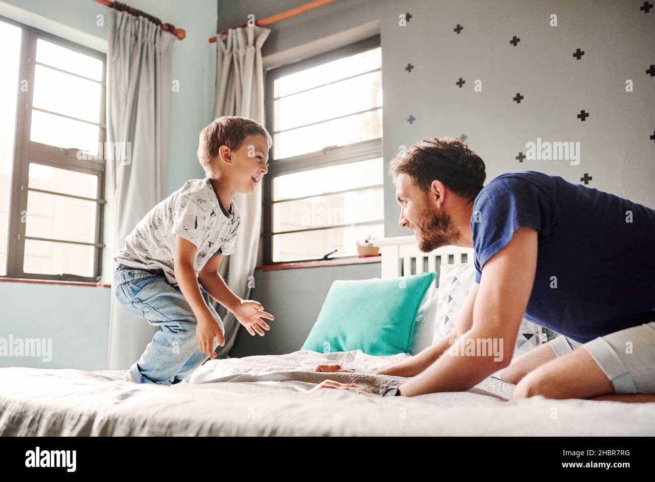 Getting ready to face off Stock Photo - Alamy