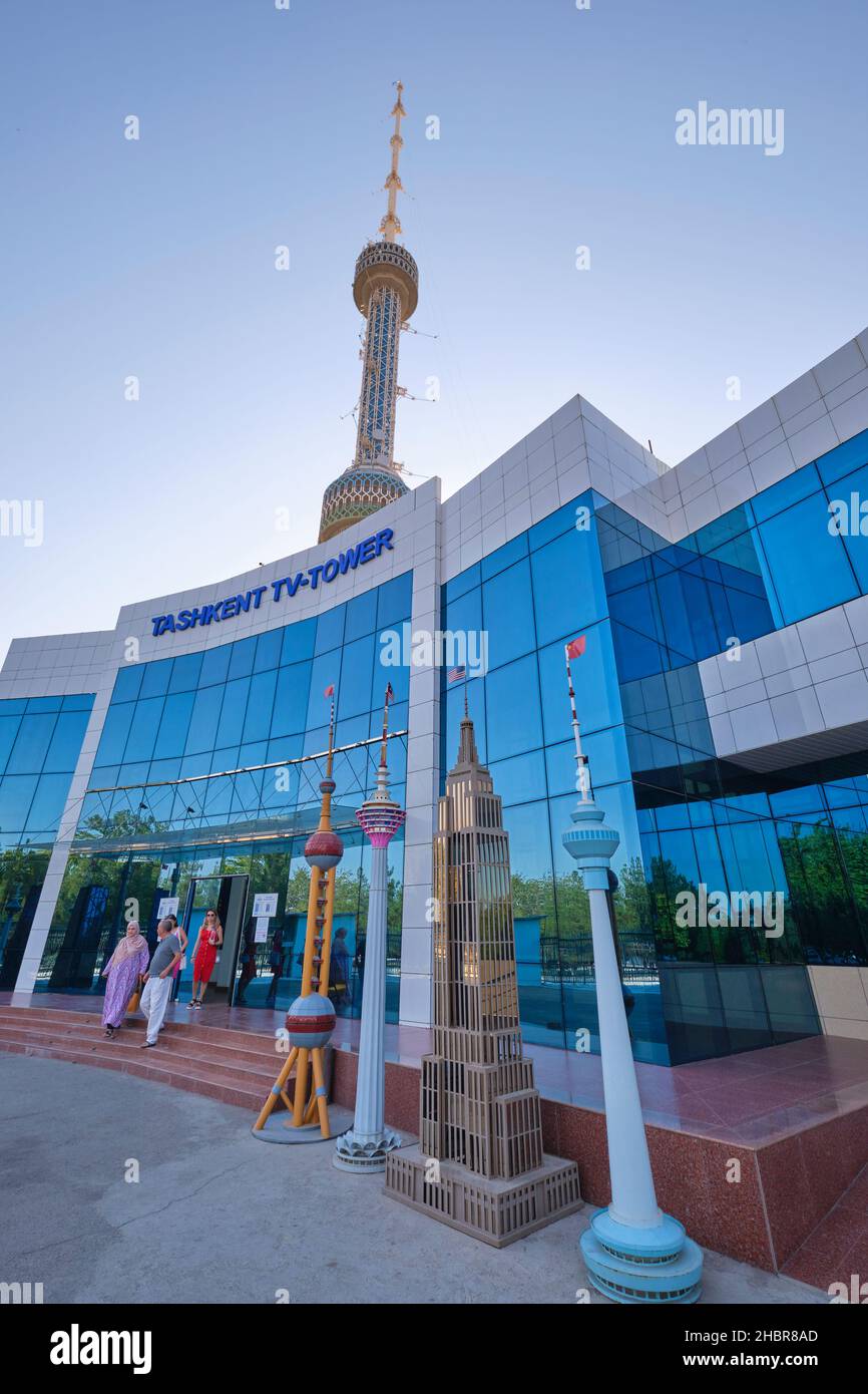 Uzbekistan tashkent television tower hi-res stock photography and ...