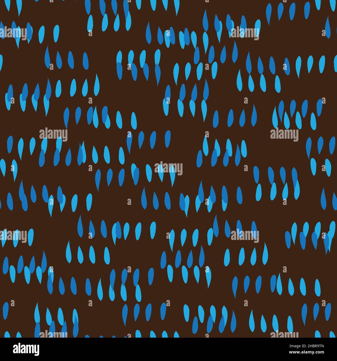 abstract raindrops vector pattern on dark umber Stock Vector Image ...