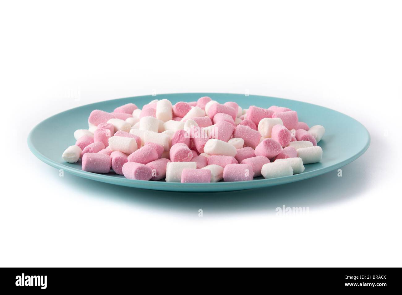 Sweet marshmallows topping isolated on white background Stock Photo - Alamy